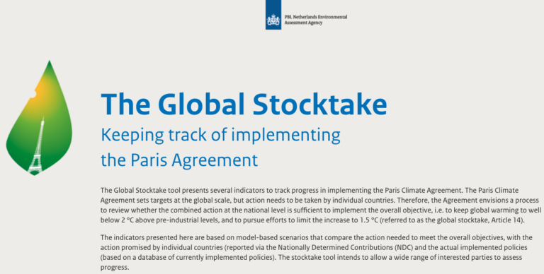 Global Stocktake Tool – ENGAGE